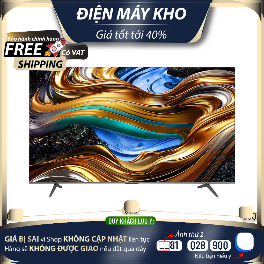 75P79B PRO - Google Tivi TCL 4K 75 inch 75P79B PRO - BẢO HÀNH CHÍNH ...