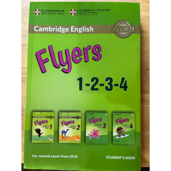 Sách - Cambridge English Flyers Level 1,2,3,4 (Bản màu, gộp) | Shopee ...