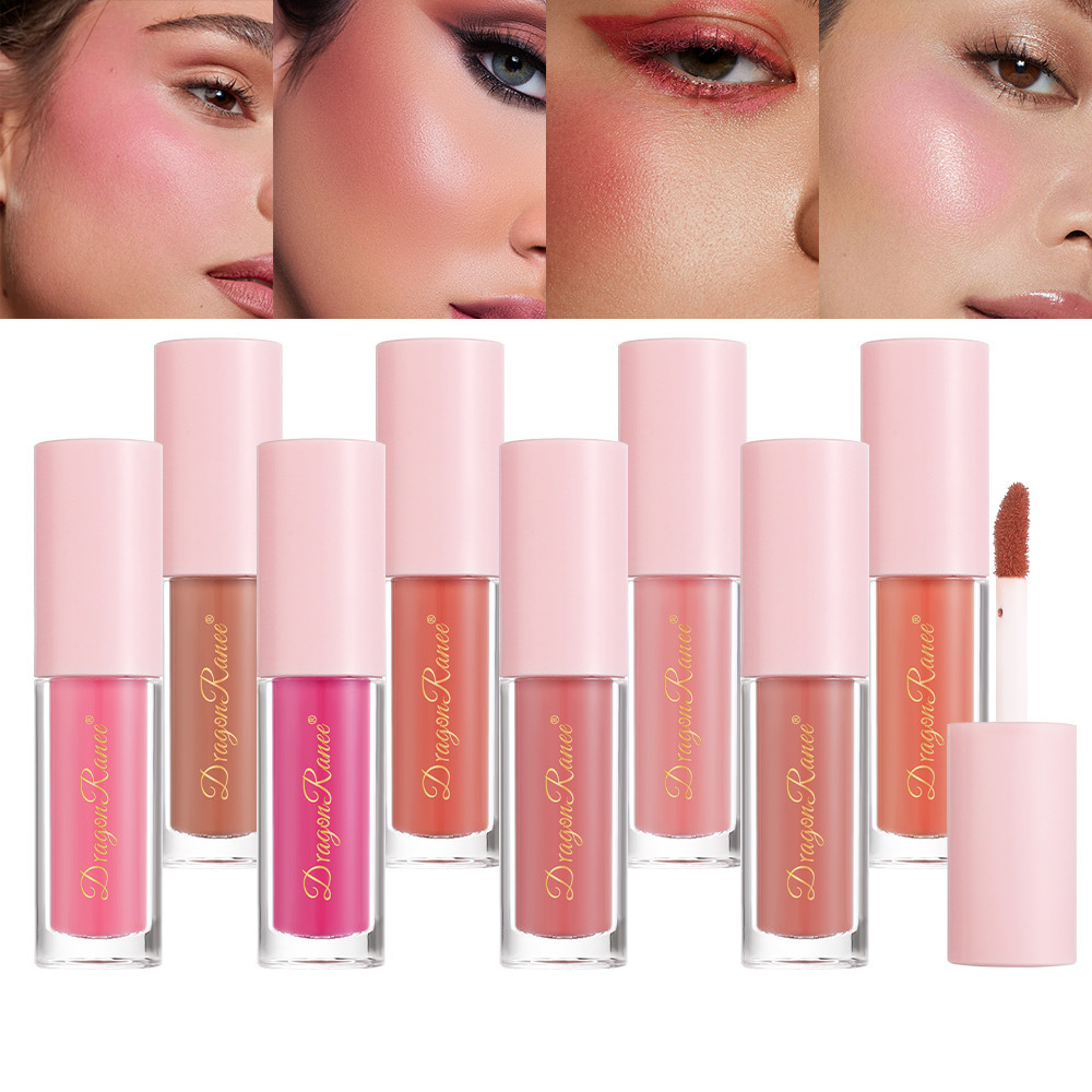 Matte Liquid Blush Soft Mist Natural Contour Rouge Powder Blush Stick ...