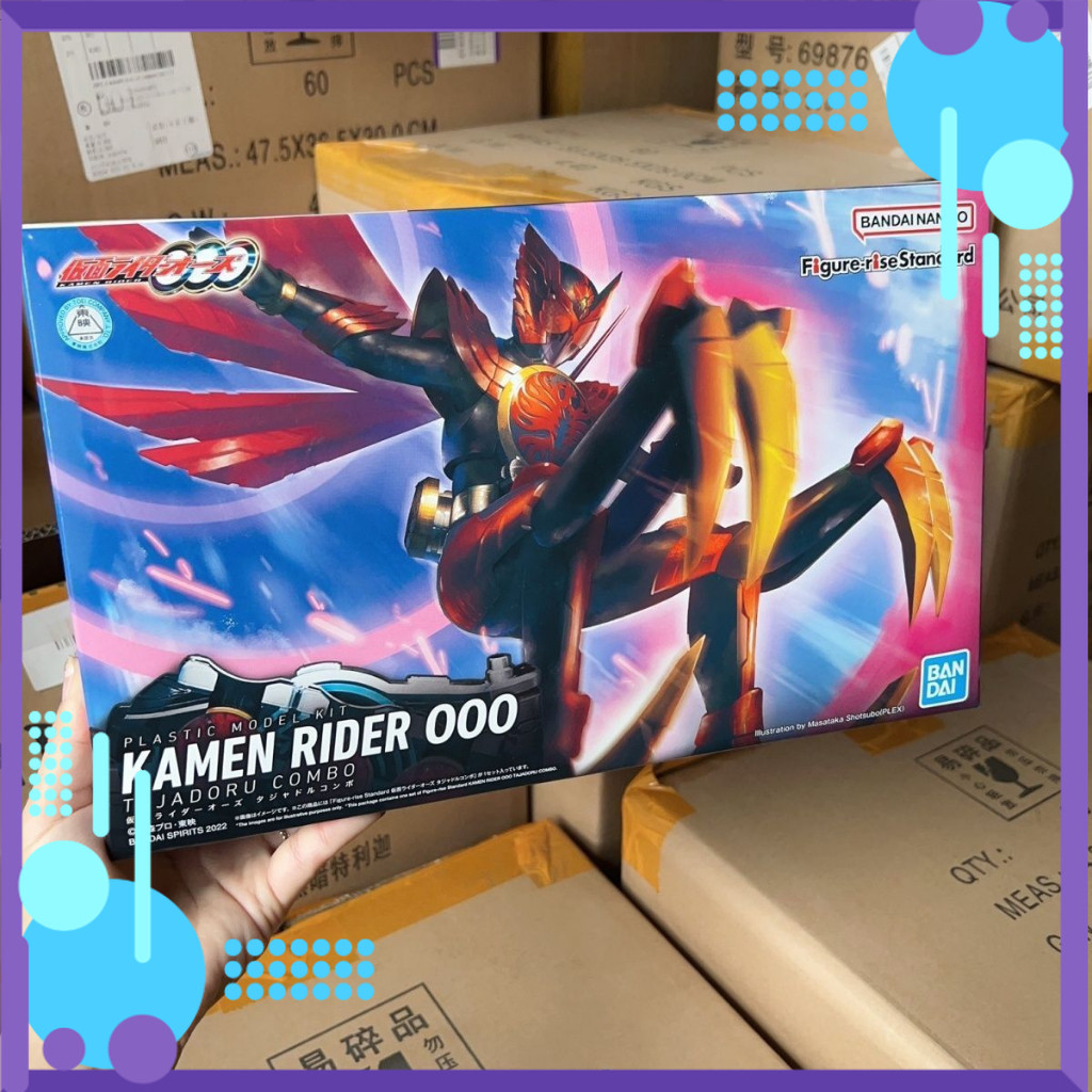 (Ưu Đãi) Mô Hình Lắp Ráp Nhân Vật Bandai Kamen Rider FRS Oz Bird Group ...