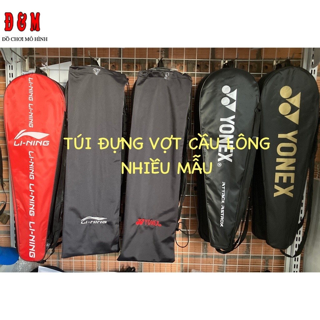 Túi vợt cầu lông Lining, Yonex, Victor, Kumpo, Head - Đựng tối đa 4 vợt ...