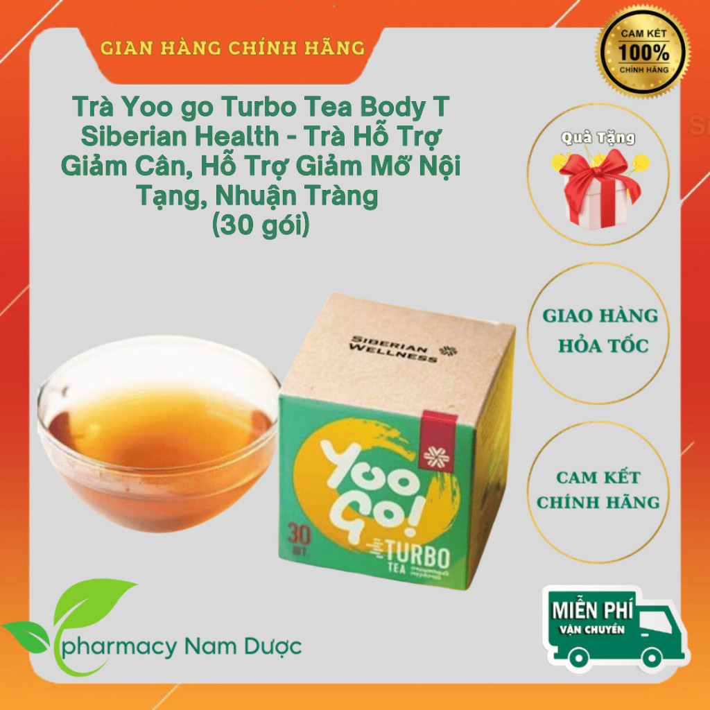 Trà Yoo go Turbo Tea Body T Siberian Health - Trà Hỗ Trợ Giảm Cân, Hỗ ...