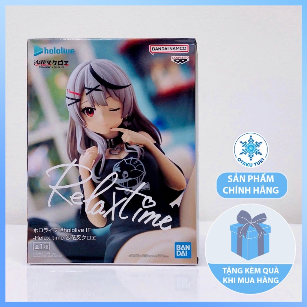 Mô Hình Sakamata Chloe - Hololive - Relax Time Figure Chính Hãng (Banpresto) | Shopee Việt Nam