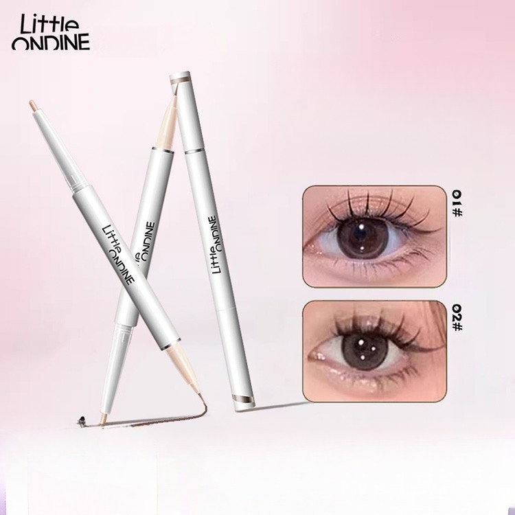 Bút đánh dấu và kẻ mắt Little Ondine Aegyo-sal Bút Gel mỏng hai đầu 2 ...