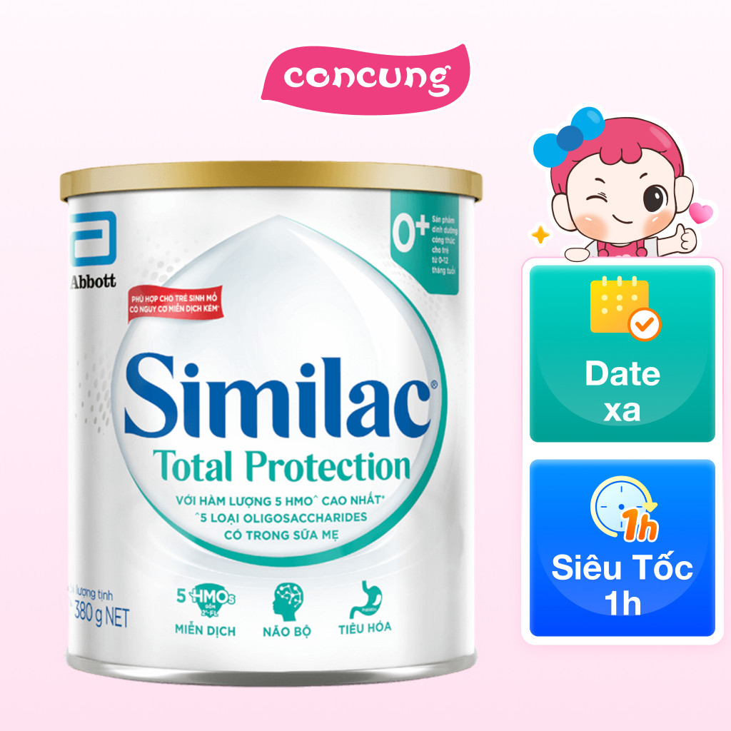 Sữa Similac Total Protection 0+ (5 HMO+) 380g (0 - 12 tháng) | Shopee ...