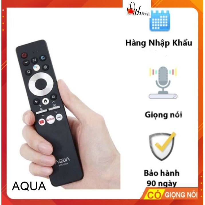 Remote điều khiển tivi AQUA giọng nói MICRO ĐIỀU KHIỂN GIỌNG NÓI AQUA ...