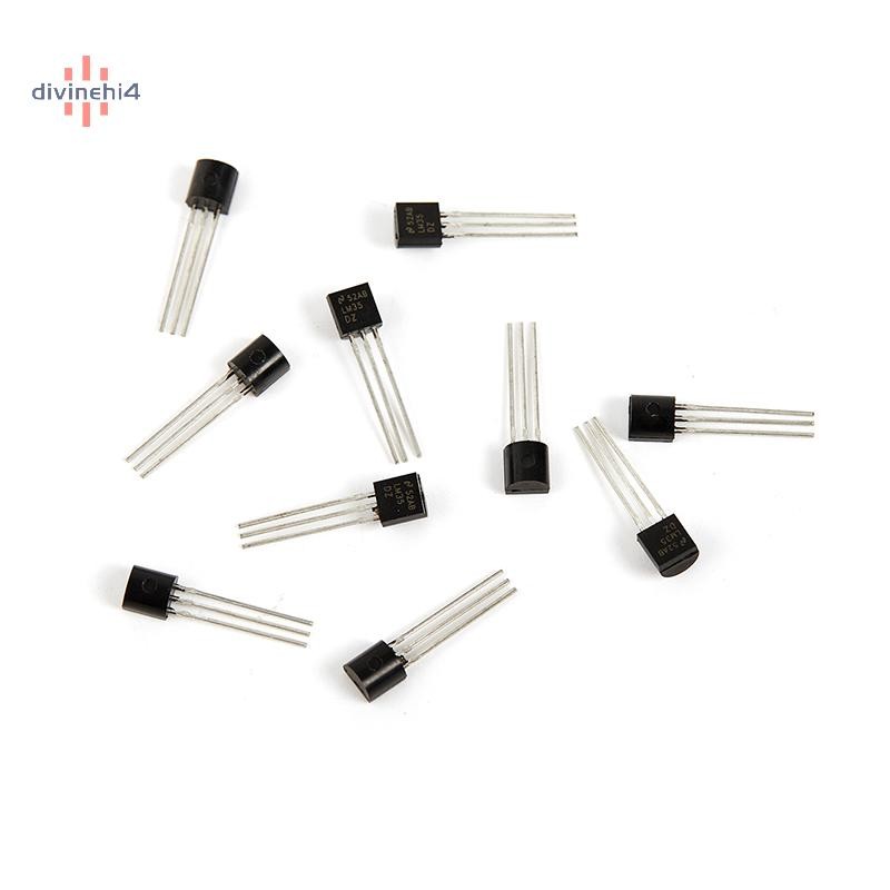 10 CÁI LM35DZ TO-92 LM35 Cảm biến nhiệt độ C chính xác Đẹp | Shopee Việt Nam