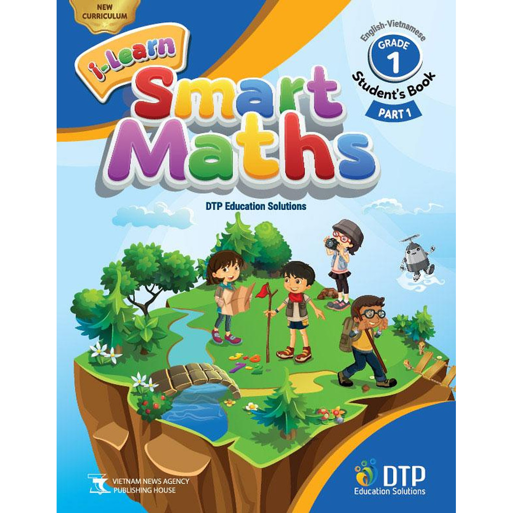 i-Learn Smart Maths Grade 1 Student's Book Part 1 ( ENG-VN) ( đen trắng ...