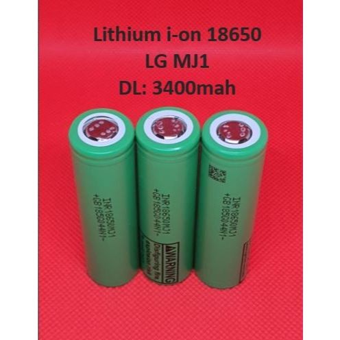 Cell 18650 LG Mj1, dung lượng 3400mah.Hàng Tháo khối | Shopee Việt Nam