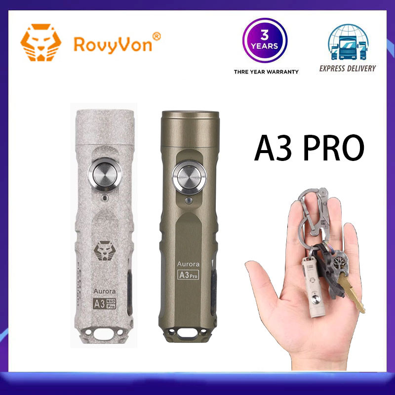 Đèn pin móc khóa RovyVon A3 PRO EDC có đèn pin Mini di động ngoài trời ...