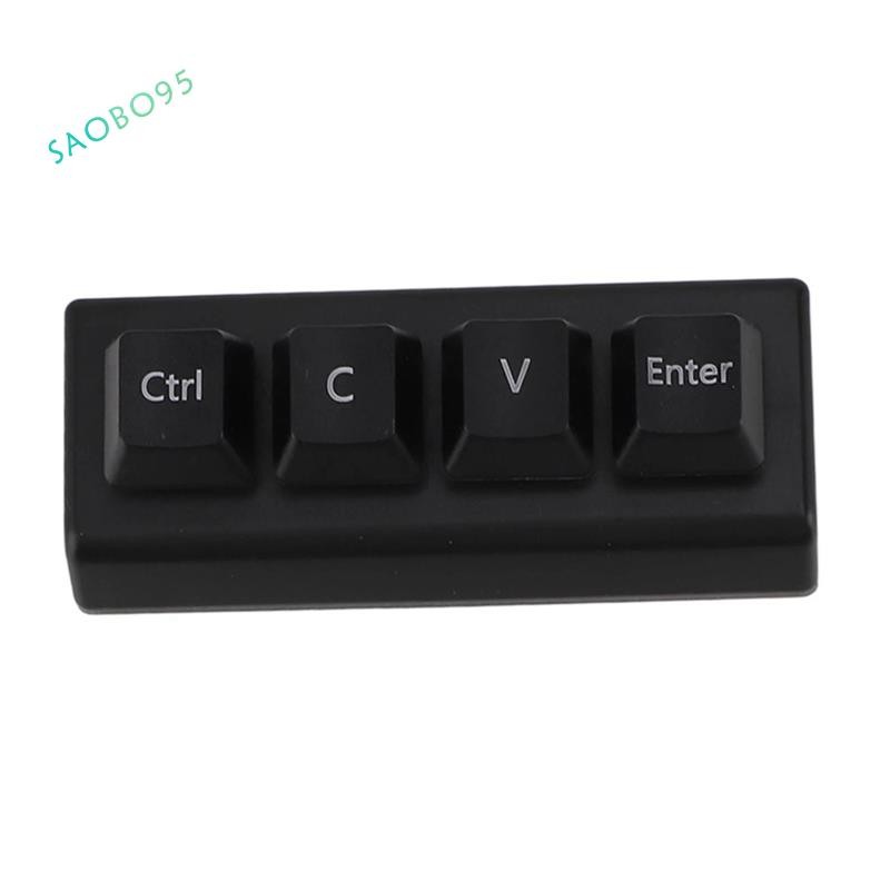4 Phím Bàn Phím Lập Trình Công Tắc Đỏ Ctrl C V Nhập Bàn Phím Cơ Mini Hỗ ...