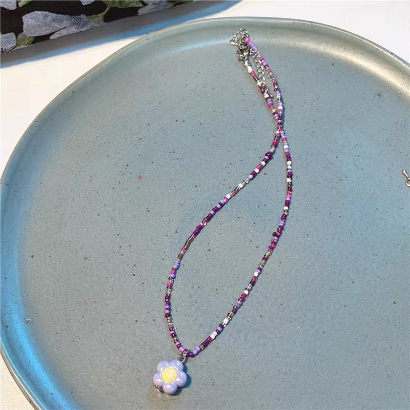 Sweet Cool Style Accessory Women Niche Dopamine Collarbone Chain ...