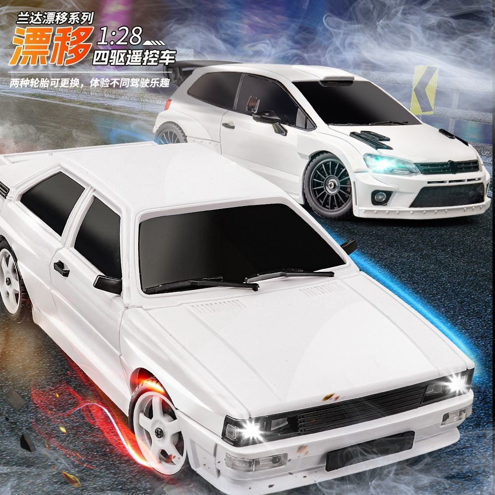 LDRC 1/28 Xe điều khiển từ xa Polo Peugeot mới 4 bánh Drift Racing Boy ...