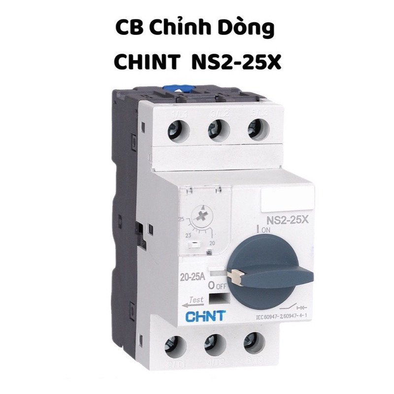 CB Chỉnh Dòng CHINT NS2-25 Hàng Chin- ĐỊNH ĐIỆN ELECTRICAL | Shopee Việt Nam