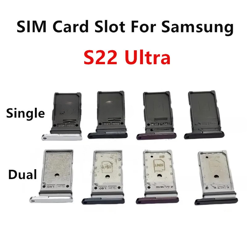 S22ultra Khe Cắm Thẻ SIM Cho Samsung Galaxy S22 Ultra S908 Khay SIM ...