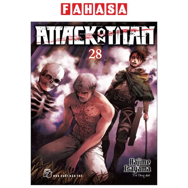 Sách - Attack On Titan - Tập 28 - Tặng Kèm Bookmark Nam Châm | Shopee ...