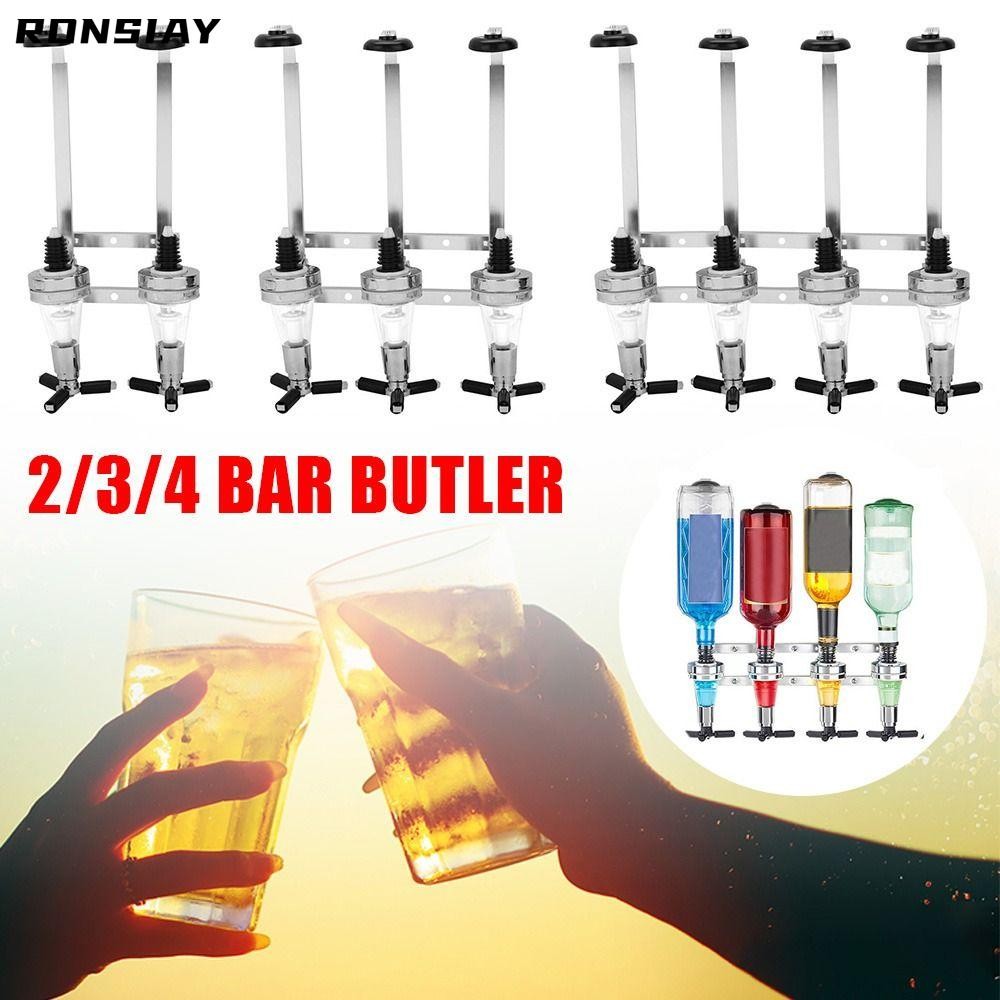 RONSIAY Bar Drinks Dispenser 2 / 3 / 4 Chai Chai Dụng Cụ Treo Tường Đồ ...