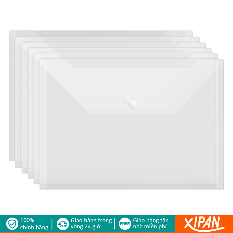 Túi khuy, túi cúc bấm, túi đựng tài liệu, túi nút clear bag Khổ A4 loại ...