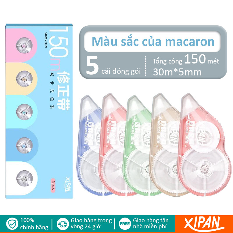 Xipan Bút Xóa Băng Học Sinh 30m Xóa Sạch Bám Dính Tốt Khô Nhanh Viết Đè ...