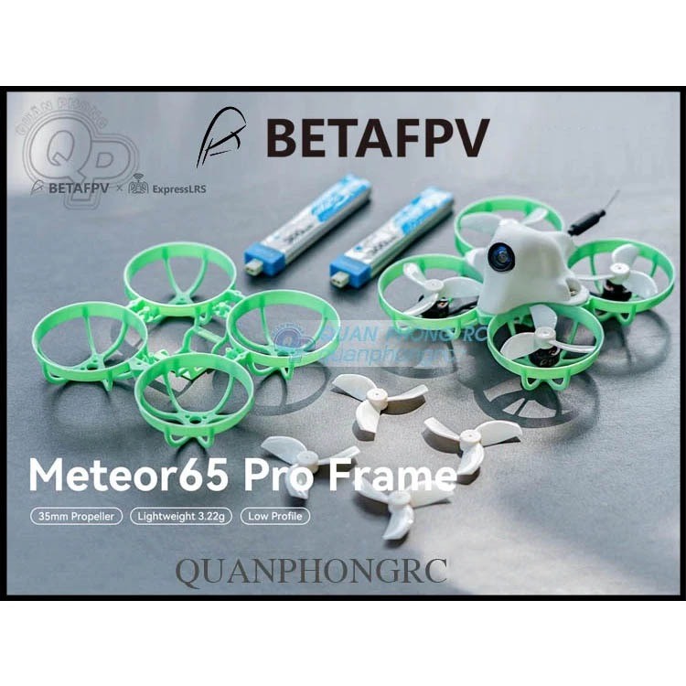 Khung BETAFPV Meteor65 Pro Micro Brushless Whoop Frame (1 Cái) | Shopee ...