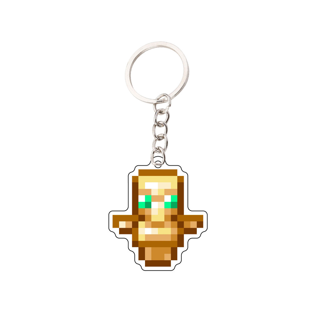 Minecraft ngoại vi Minecraft Móc khóa vật tổ bất tử đầy mê hoặc quả táo ...