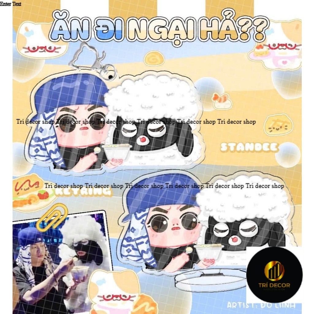 Móc khóa anh trai say hi chipi cute | Shopee Việt Nam