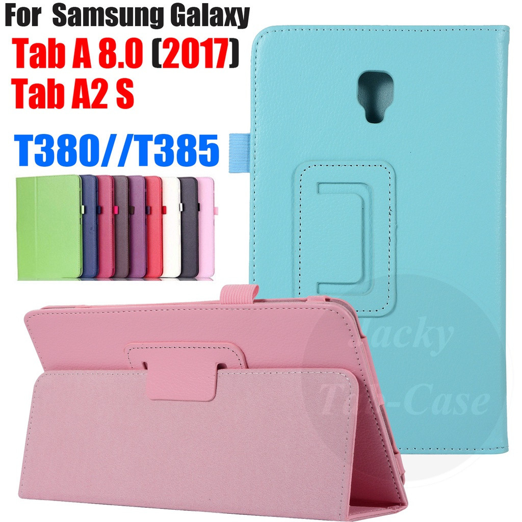 Dành Cho Samsung Galaxy Tab A 8.0 (2017) T380 T385 Nhẹ Hơn Da PU Tab A2 ...