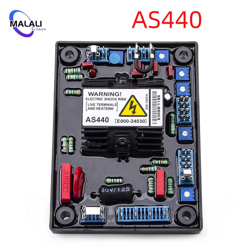 Bảng điều khiển ổn định điều chỉnh điện áp tự động AS440 AVR màu đỏ ...