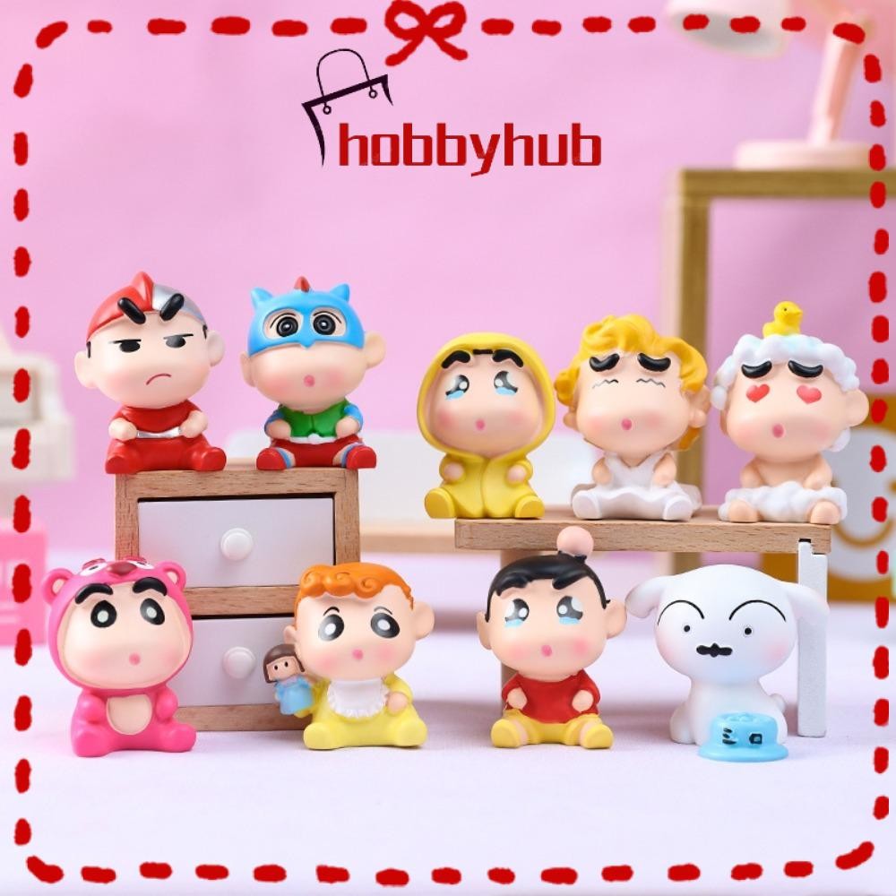 Hộp HOBBYHUB, Hộp PVC Crayon Shin Chan, Quà Tặng Nohara Shinnosuke Nhân ...