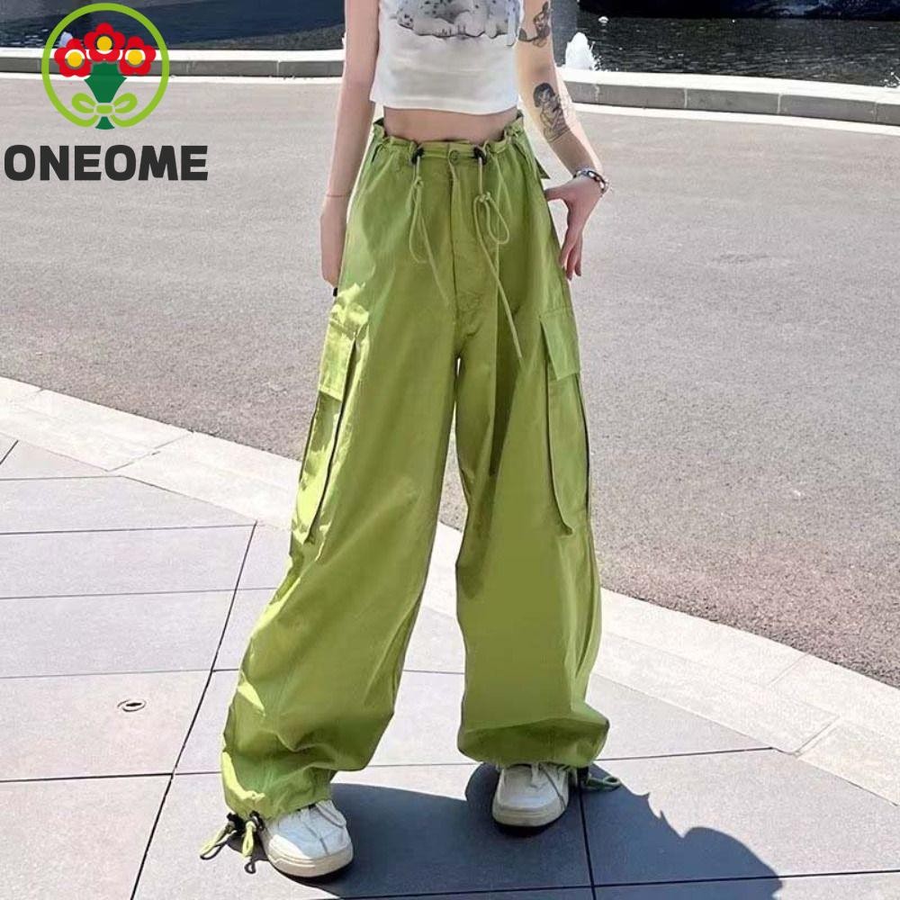 Oneome Baggy Cargo Quần Dây Rút Nữ | Shopee Việt Nam