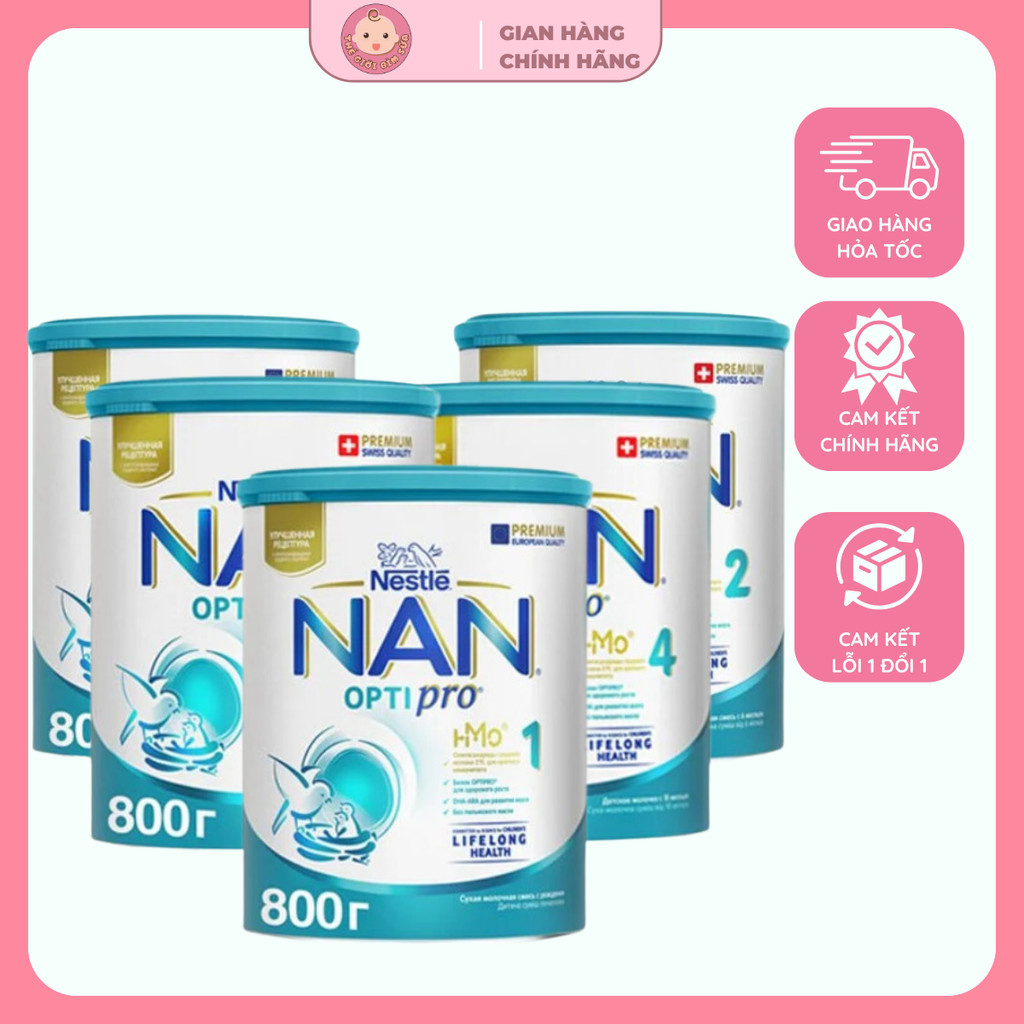 Sữa Nan Nga Optipro HMO số 1, 2, 3 800g | Shopee Việt Nam