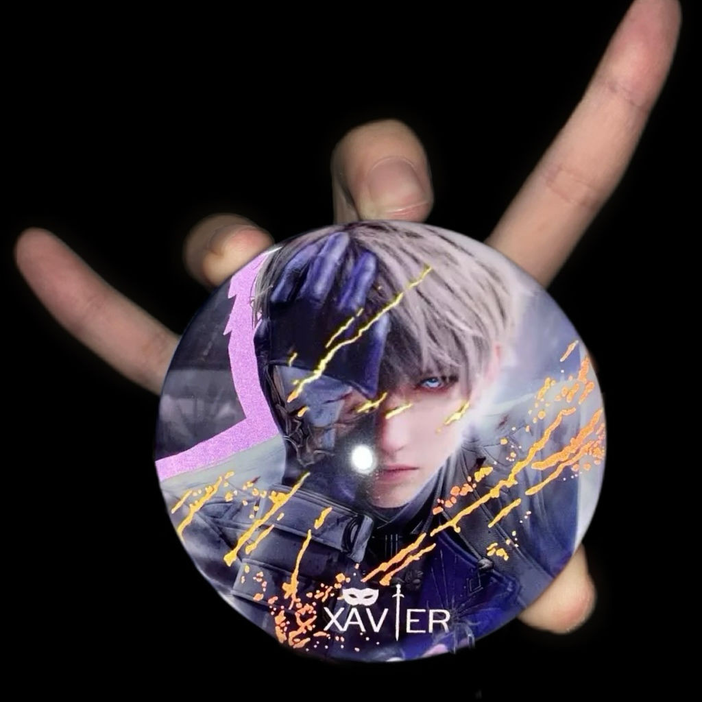 Love And Deepspace Hidden Guardian Series Xavier Quạt tự chế Huy hiệu ...