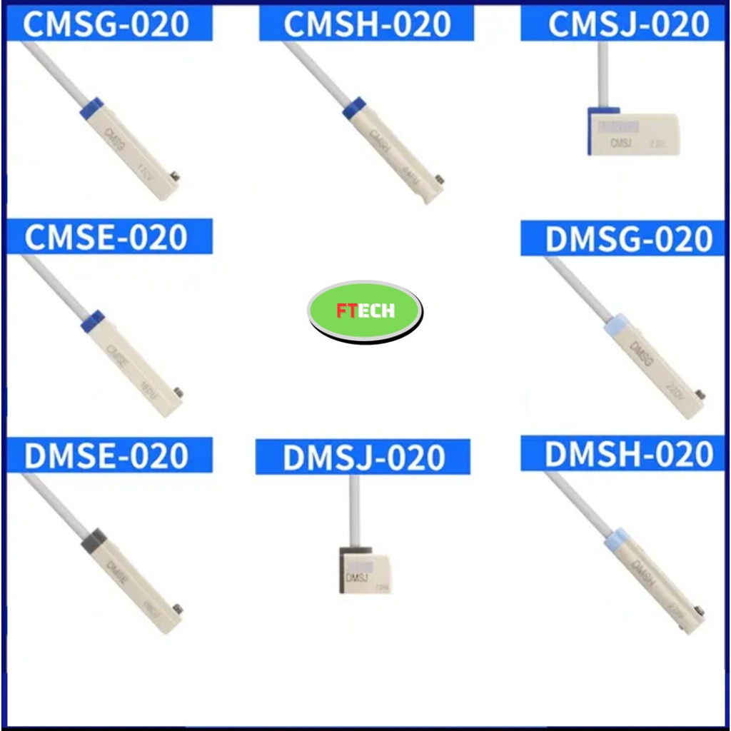 (Cảm Biến Từ) Cảm Biến Hành Trình Xilanh Airtac CMSE/CMSG/CMSH/CMSJ/DMSE/DMSG/DMSH/DMSJ-020/NPN ...