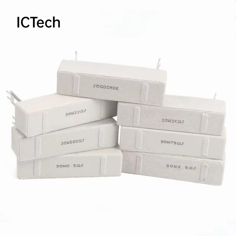 1 Chiếc 30W 0.1-100R 0.1R 0.5R 1R 2R 5R 10R 50R 100R Xi măng Điện Trở Điện Trở | Shopee Việt Nam