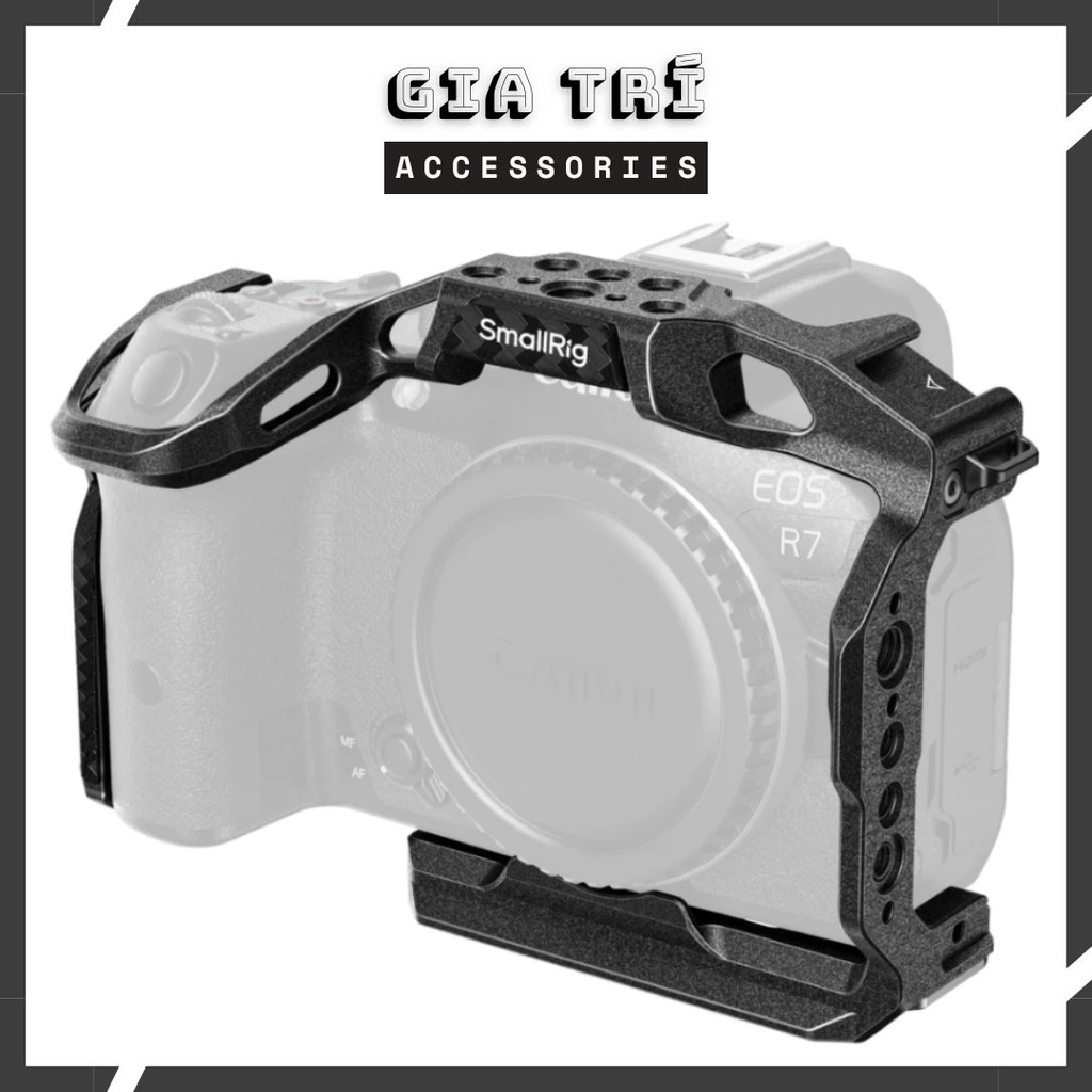 SmallRig 4003B “Black Mamba” - Khung Kim Loại Cho Máy Ảnh Canon EOS R7 ...
