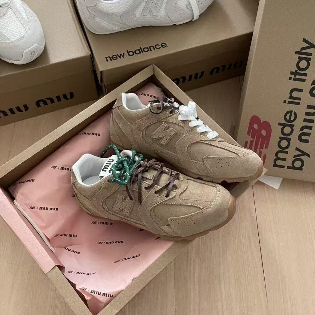 Giày thể thao nữ NewB X MiuMin 530 SL bằng da lộn không có hộp DOR4 ...