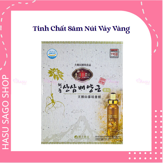 Sâm Núi Vảy Vàng Cheon Jong-Tissue-Cultured Korean Mountain Ginseng ...