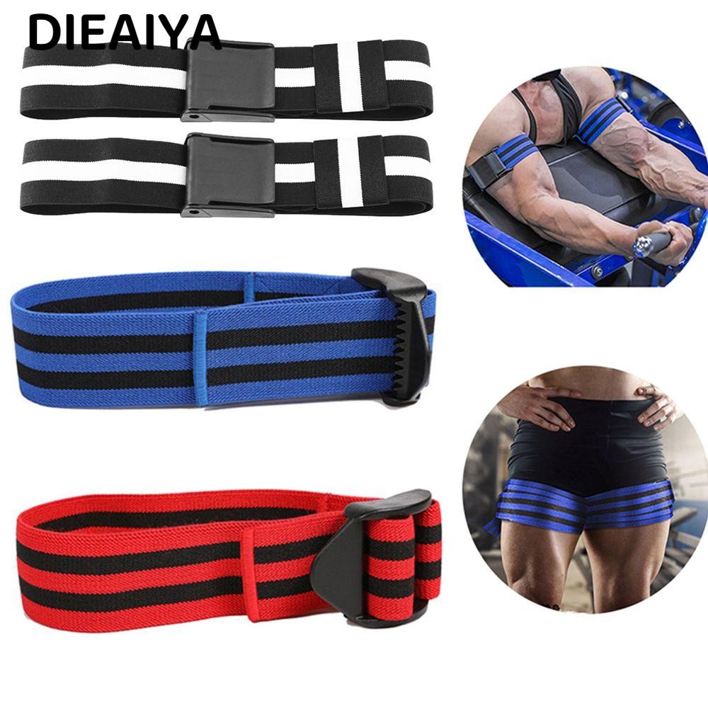DIEAIYA 2Pcs Weightlifting Blood Flow Restriction Bands Arm Gym ...