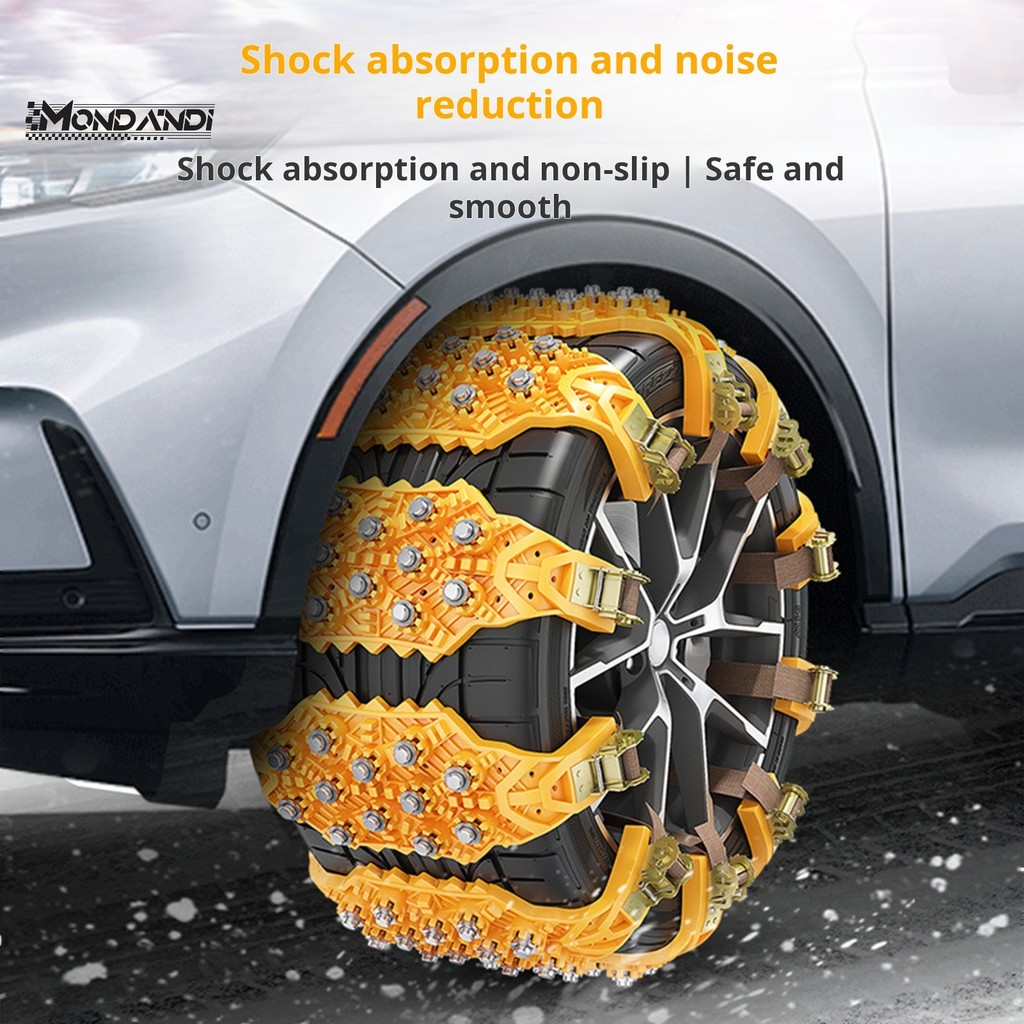 MONDANDI Dây xích lốp ô tô có thể điều chỉnh Chống gỉ Độ cứng cao Phù ...
