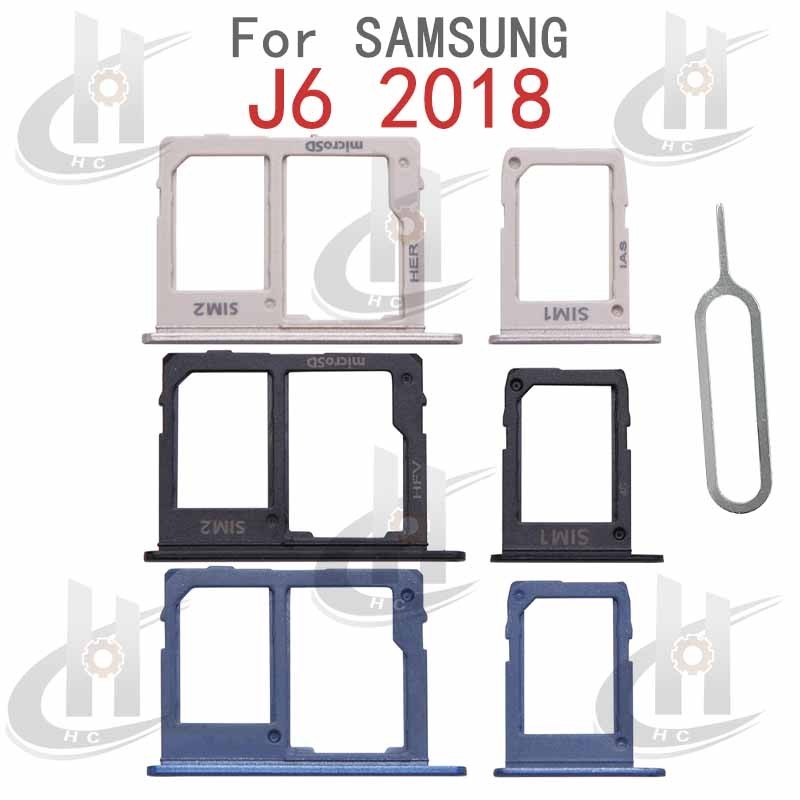 Dành Cho Samsung Galaxy J6 2018 SM-J600 J600 Sim Khay Đựng Thẻ Khe Cắm ...