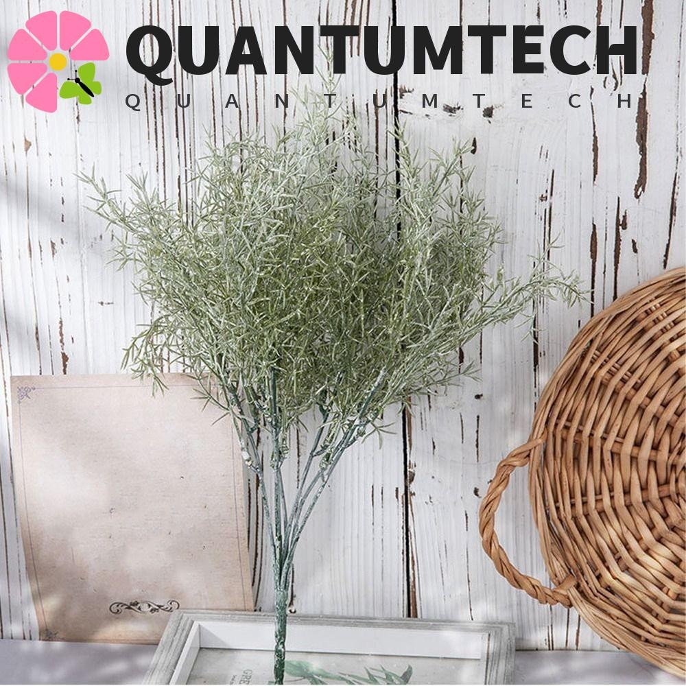 QUANTUMTECH Cây hương thảo nhân tạo, Hơi thở bạch đàn nhanh màu thực tế, Cây giả Handmade DIY ...