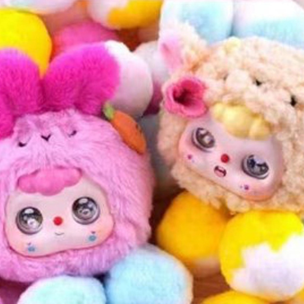 Baby Three Doubao V2 / V1 Blind Box of Doll Doll là phiên bản ngẫu ...
