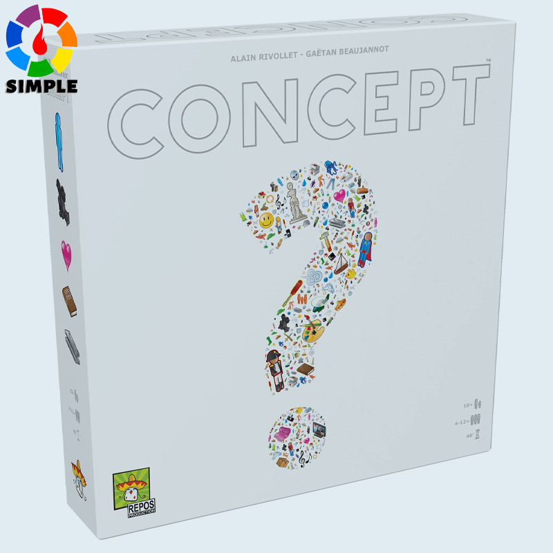 Concept Party Board Game for Ages 10 and up, from Asmodee | Shopee Việt Nam
