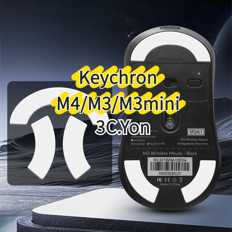 Chân Chuột Cho Keychron M3 M4 M3 Mini Không Dây Chơi Game 4K HyperSpeed ...