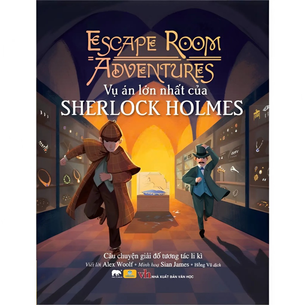 Sách - Vụ Án Lớn Nhất của Sherlock Holmes - Escape Room Adventures ...
