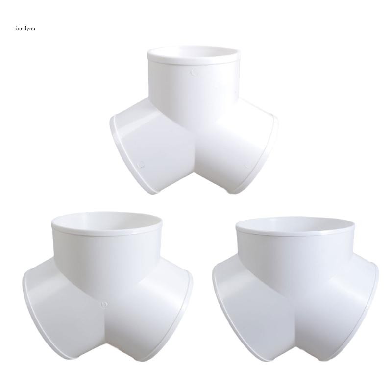 Iny PVC Ống Xả Đầu Nối Ống Thông Gió Nhanh Khớp Nối 3 Cách Bộ Chia Phụ ...