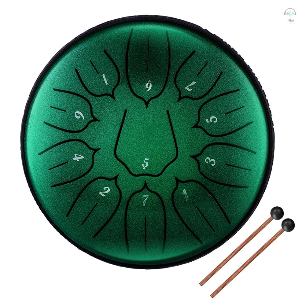 6 inch 11-Tone Thép Lưỡi Trống D-Key Tay Chảo Trống Với Trống Bộ gõ ...
