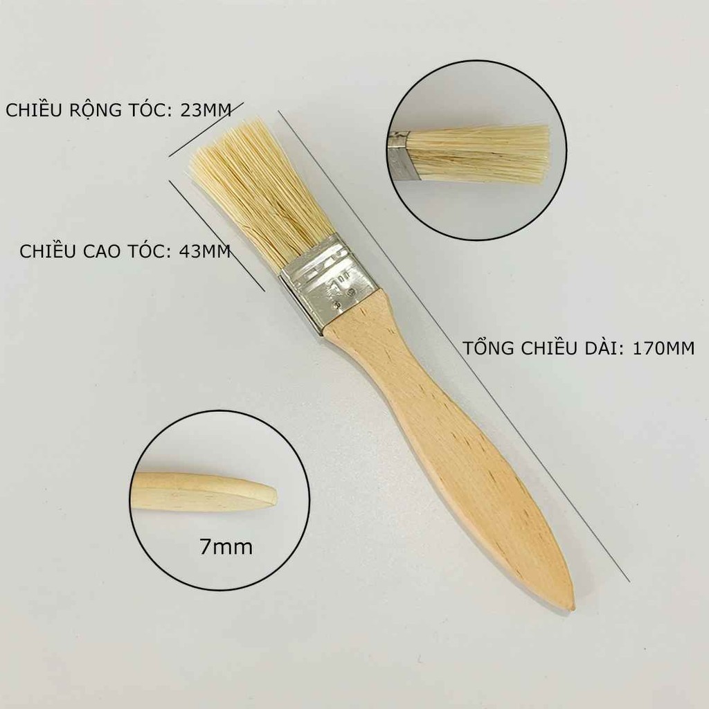 Cọ Quét Sơn Gỗ Bảng Vuông Loại Tốt Đủ Size - CASSN | Shopee Việt Nam