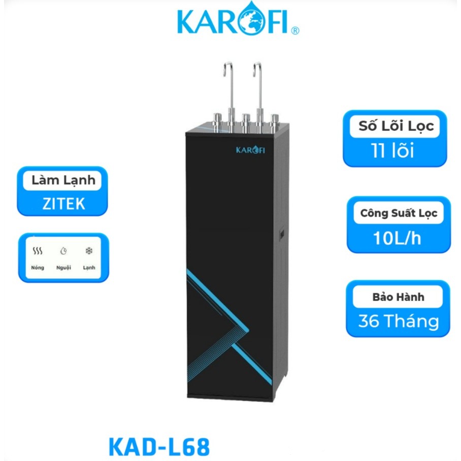 Máy lọc nước nóng lạnh Karofi KAD-L68- chính hãng | Shopee Việt Nam