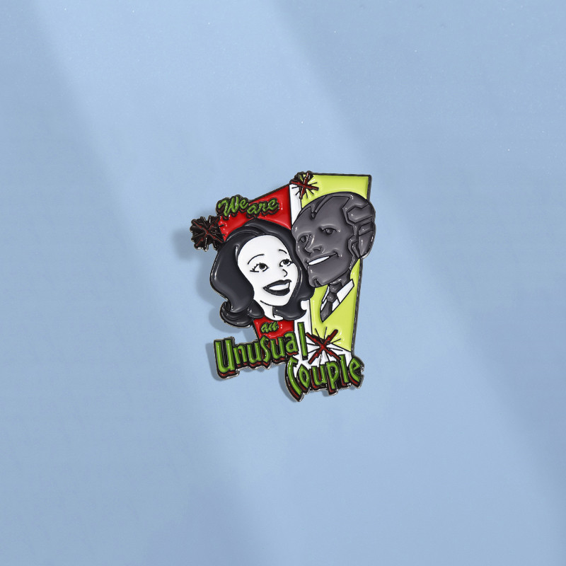 Phim Wanda Vision Thổ Cẩm Hoạt Hình Anime Nhân Vật Pin Ve Áo Huy Hiệu ...